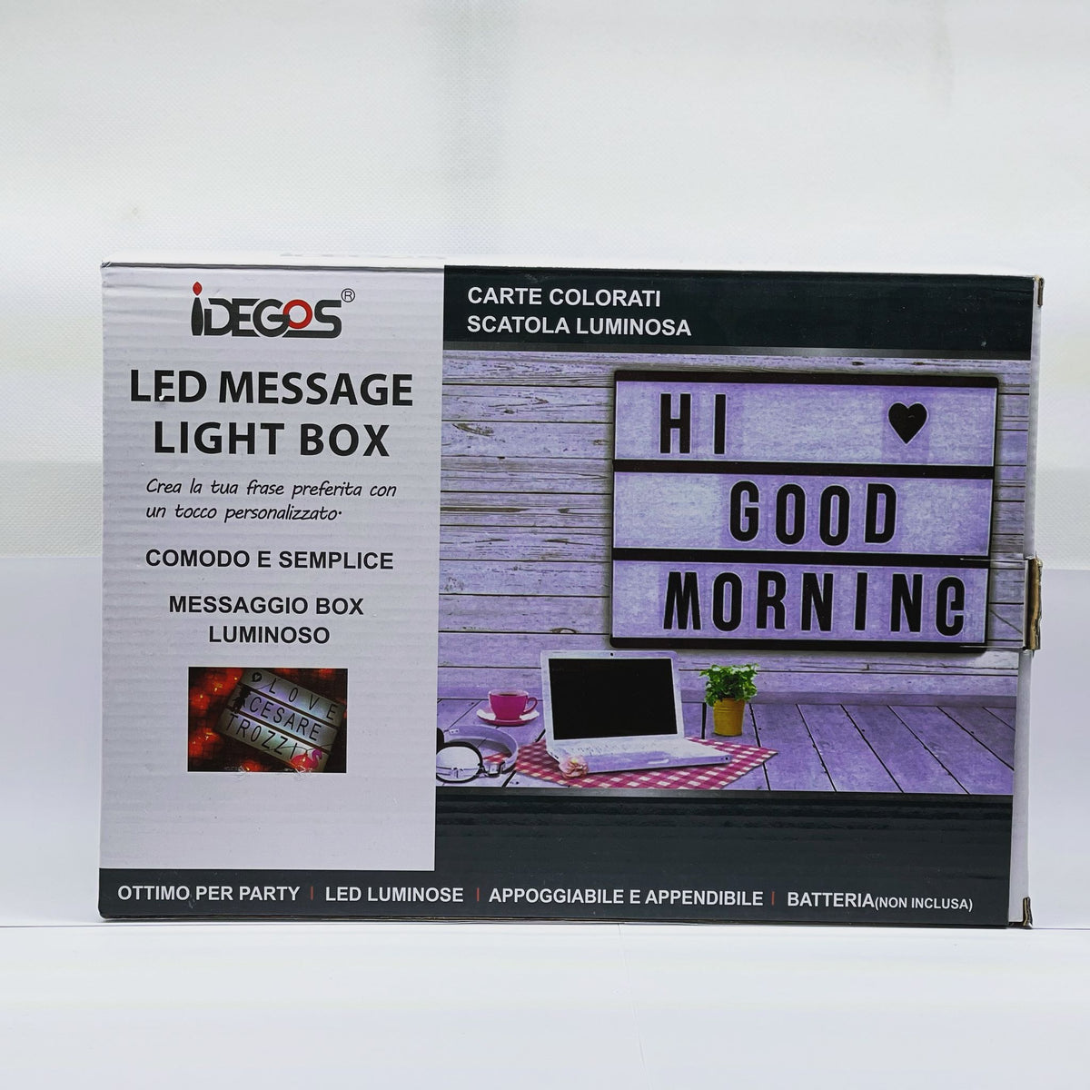 Led message light box – Tech-Store